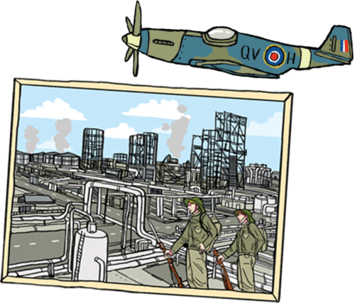 Interactieve tijdlijn WO2 | 4 en 5 mei Denkboek