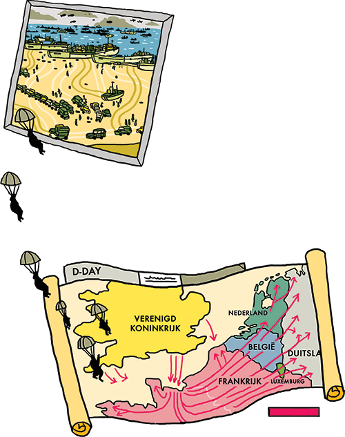 Interactieve tijdlijn WO2 | 4 en 5 mei Denkboek